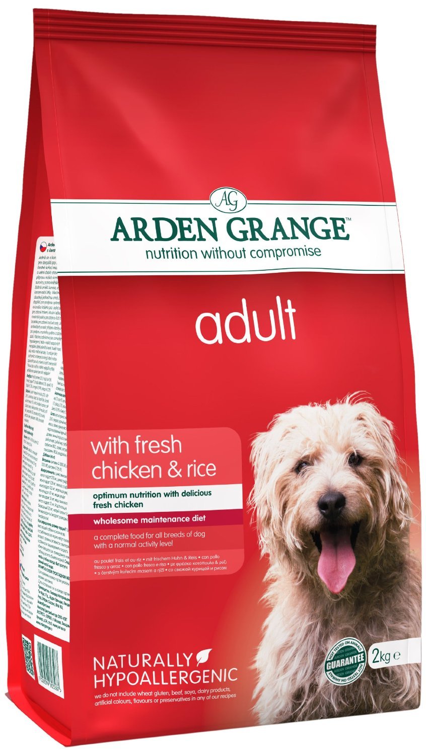 Buy Arden Grange Adult With Fresh Chicken and Rice Dog Food Online ...