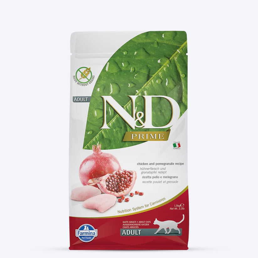 Buy Farmina N&D Chicken & Pomegranate Cat Food Online – Order Now ...